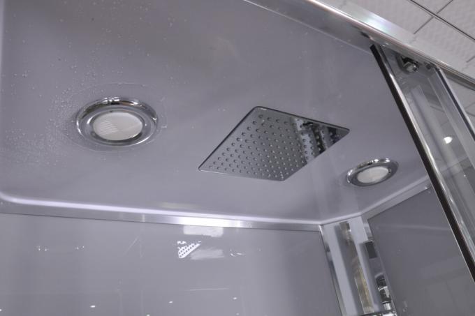 Tempered Glass Rectangular Shower Cabins Sliding Door Shower Cubicles