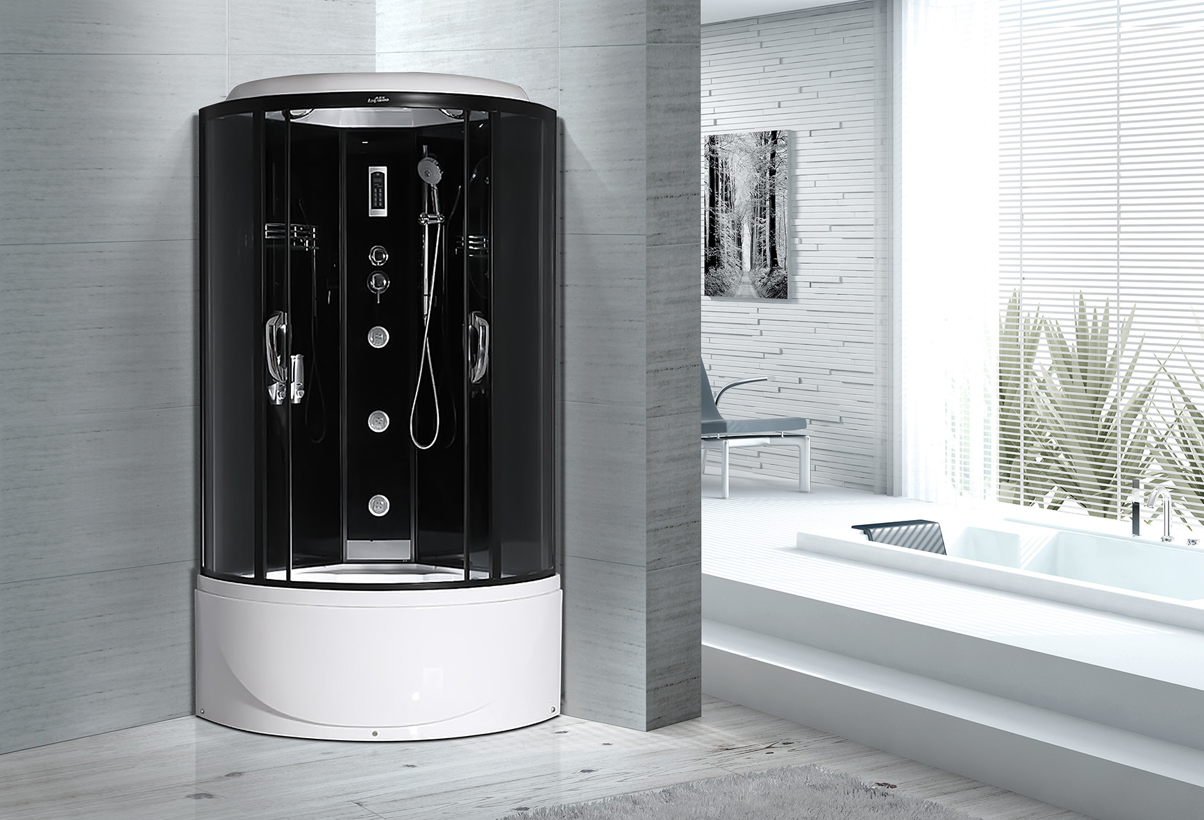 Professional 1000 X 1000 Bathroom Shower Cabins , Moulded Shower Cubicles